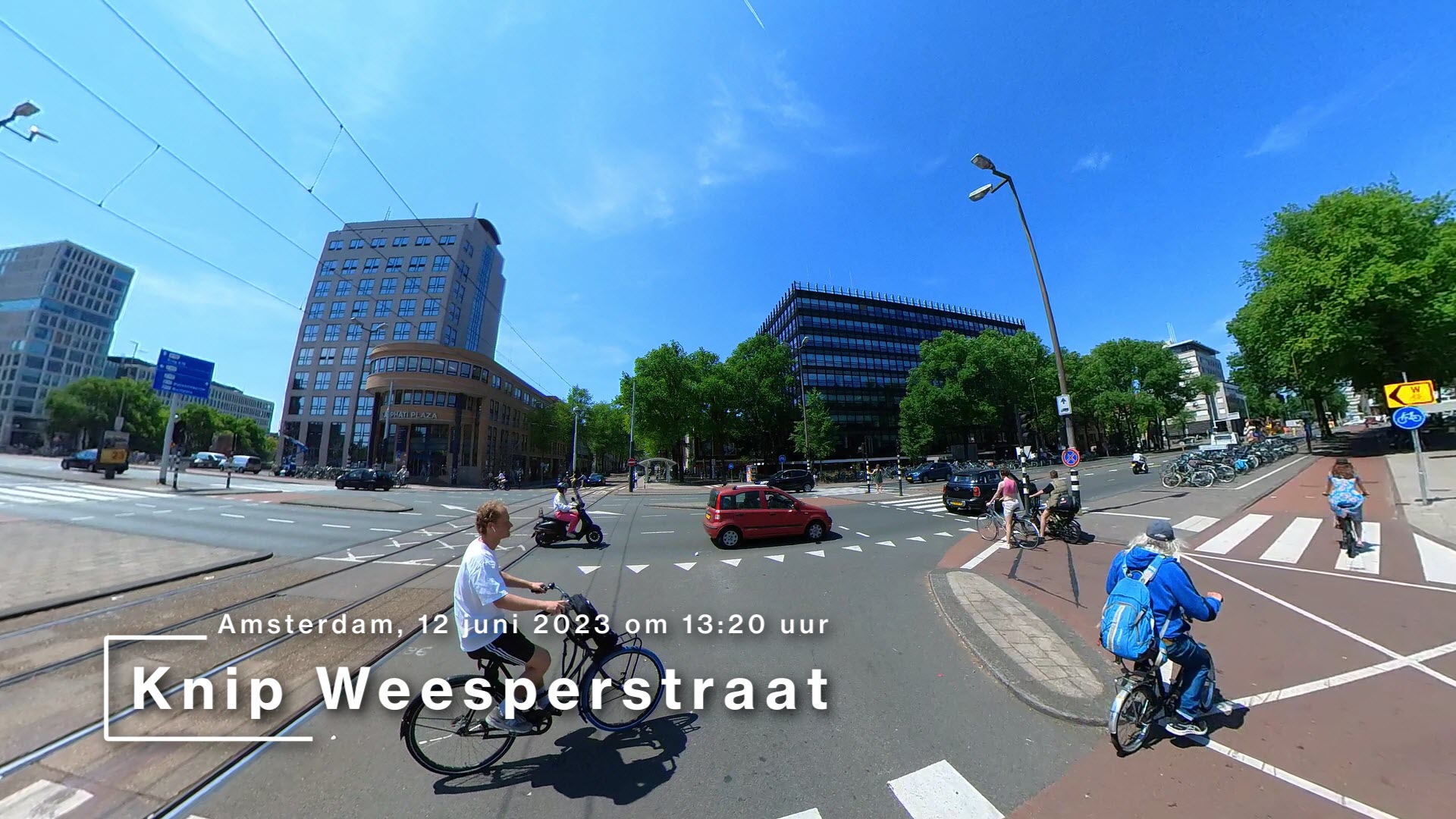 Knip in de Weesperstraat | Amsterdammers voor Autoluw NU!